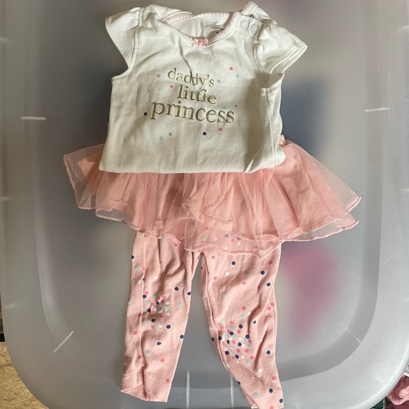 Carter's | Matching Sets | 52 Daddys Little Princess Outfit | Poshmark